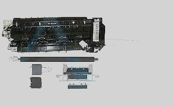 Reemplazo 5851-4020 kit mantenimiento HP Laserjet P3005 ImprePartes ...