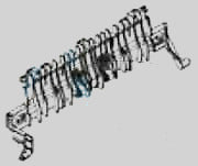 Reemplazo B3G84-67904 guia entrada Fusor HP LaserjetM630 ImprePartes ...